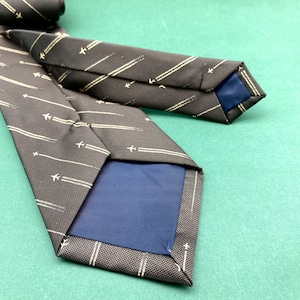 Tie With Planes, Necktie, Aviation Gift, Present for Pilot, Airplane ...