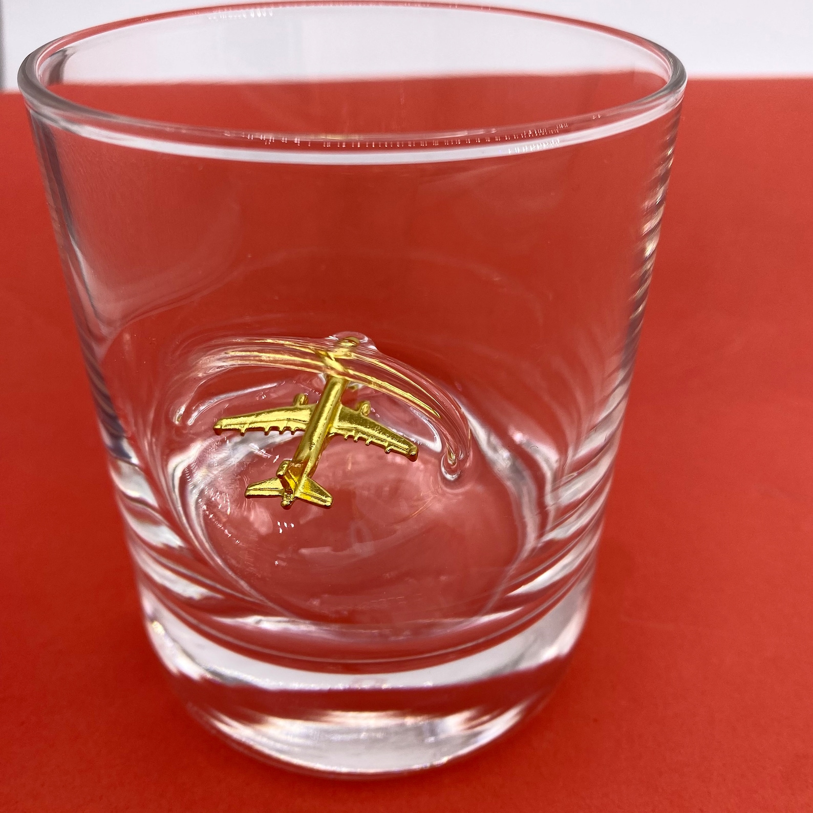 Glass With Airplane Boeing F-16, Fighting Falcon, Aviation Glass, Gift ...