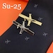 Tie Clip Airplane, Aviation, Plane Tie Clip, Sukhoi, Military Aviation ...