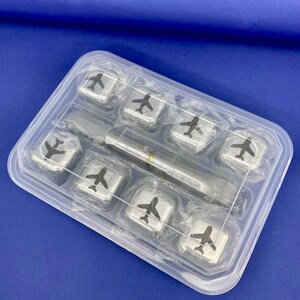 Aviation Drink Cooling Set, Cooling Cubes, Tweezers, Plane, Airplane ...