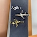 Tie Clip Airplane, Aviation, Plane Tie Clip, Airbus, Boeing, Antonov ...