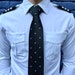 Black Tie With Planes, Necktie, Aviation Gift, Present for Pilot ...