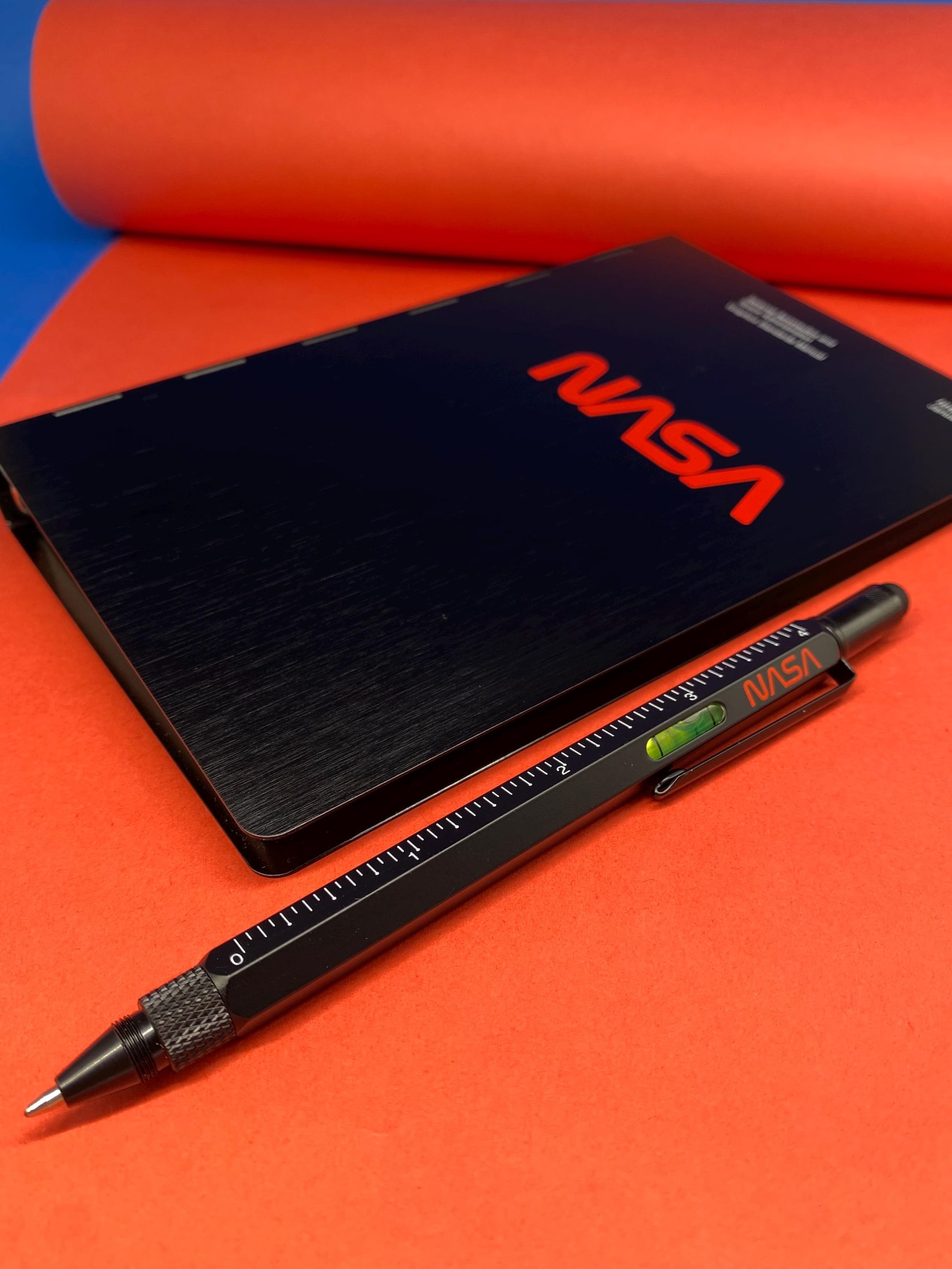 NASA Notebook BLACK, Metal Cover, Notepad, NASA Notepad, Airplane ...