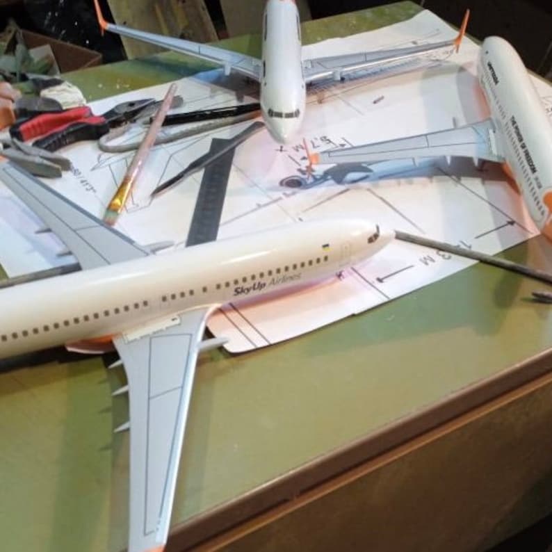 Custom Aircraft, Scale Model, Personalized Gift for Aviation Enthusiast ...
