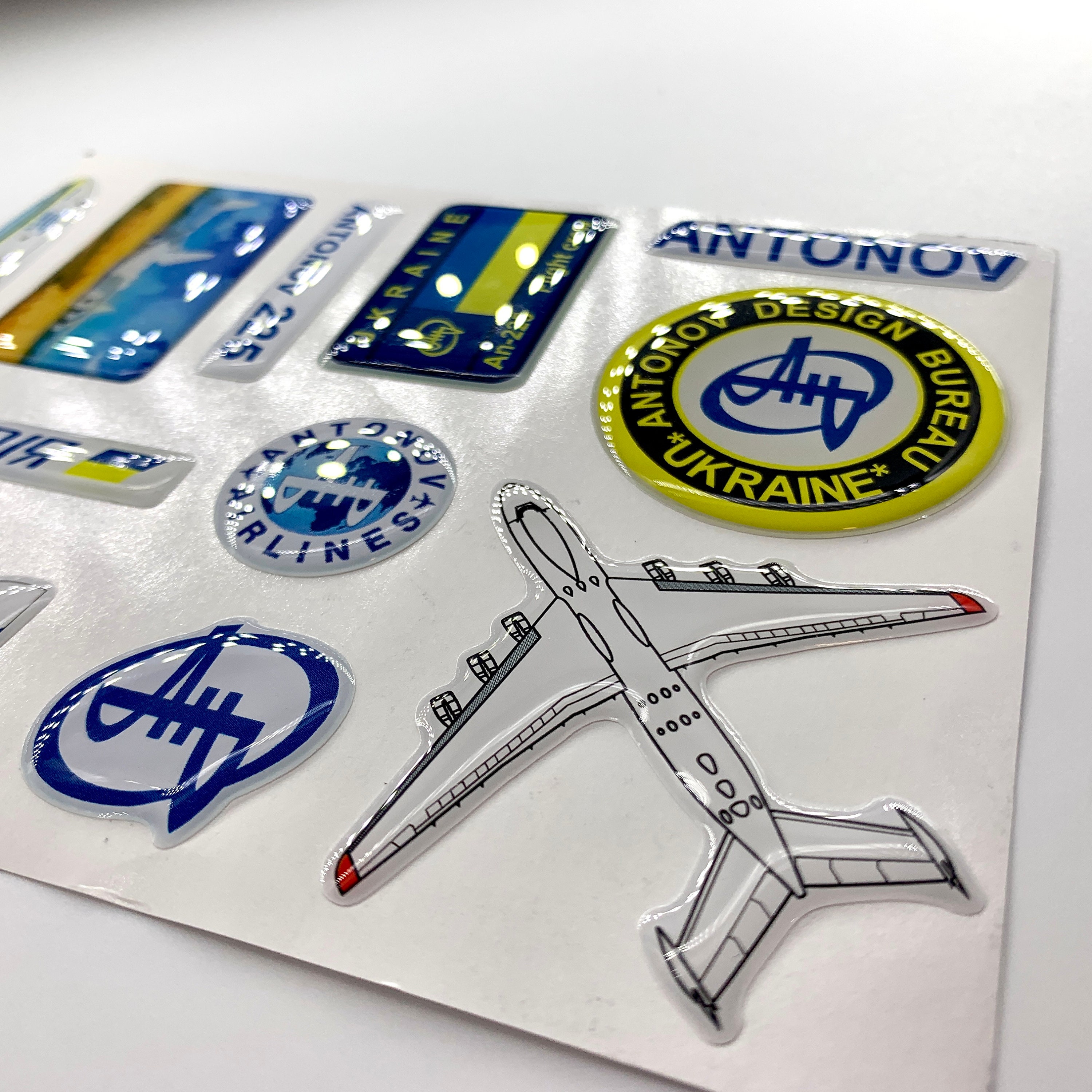 Sticker Pack Antonov An-225 Mriya, Aviation Stickers, Antonov ...