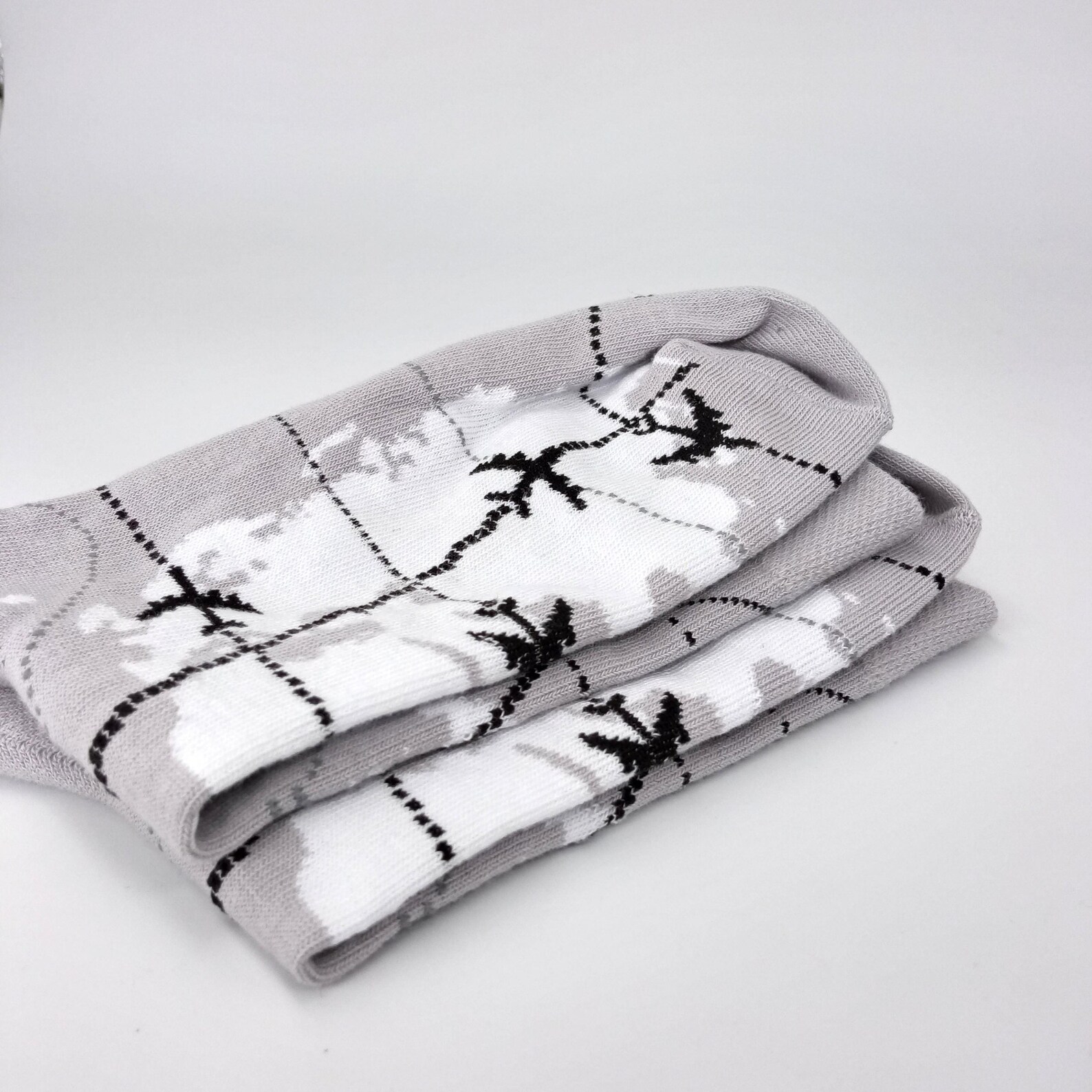 Aviation Socks Flight Radar Socks With Plane Socks With - Etsy