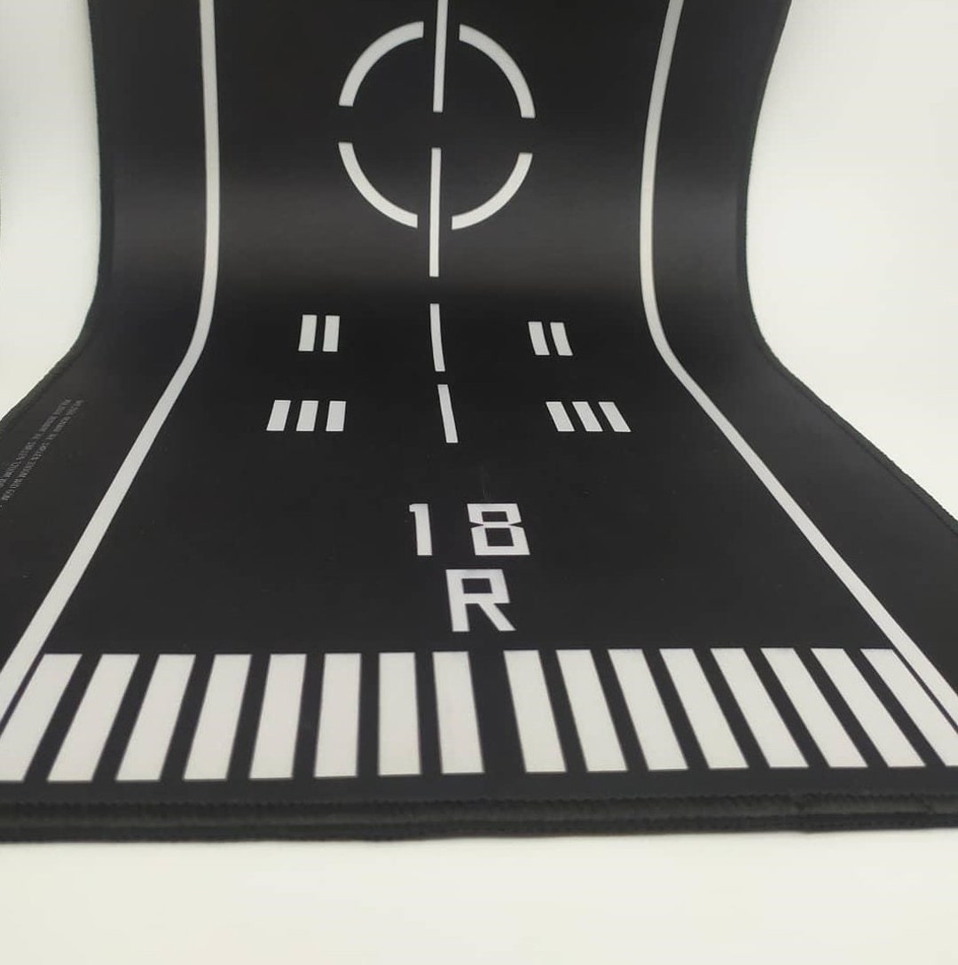 Runway Mouse Pad, Desk Mat, Airplane, Desk Decor, Mousepad, Aircraft ...
