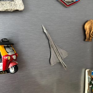 Metal Airplane Refrigerator Magnet, Airplane Magnet, Airplane, Home ...