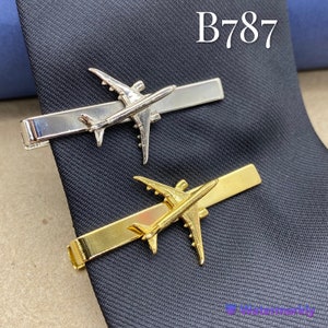 Tie Clip Airplane, Aviation, Plane Tie Clip, Airbus, Boeing, Antonov ...