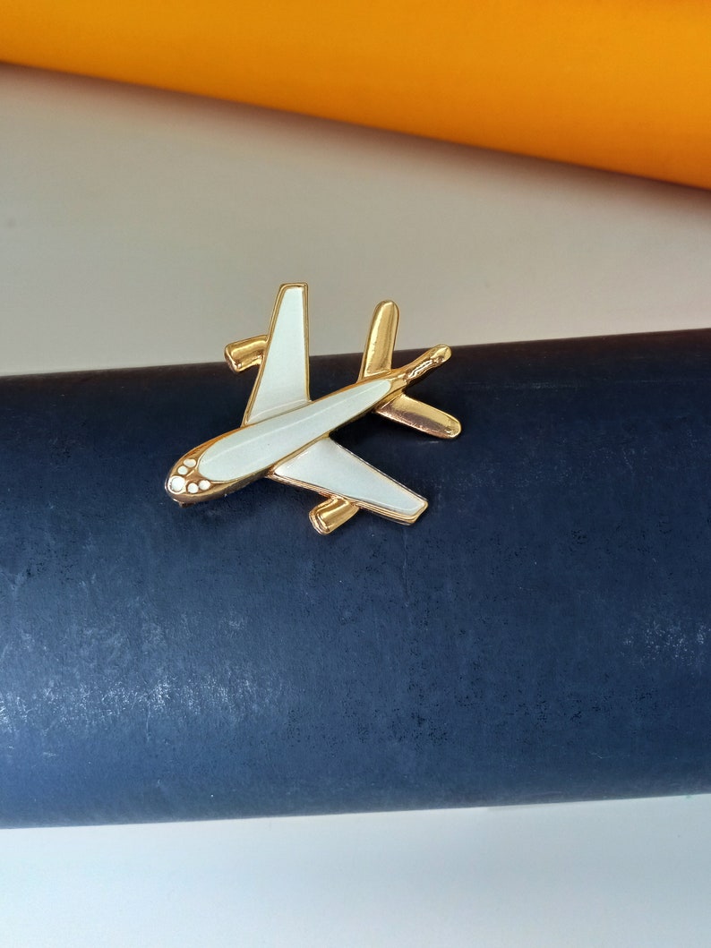 Airplane Brooch Plane Brooch Accessories Pin With Airplane - Etsy
