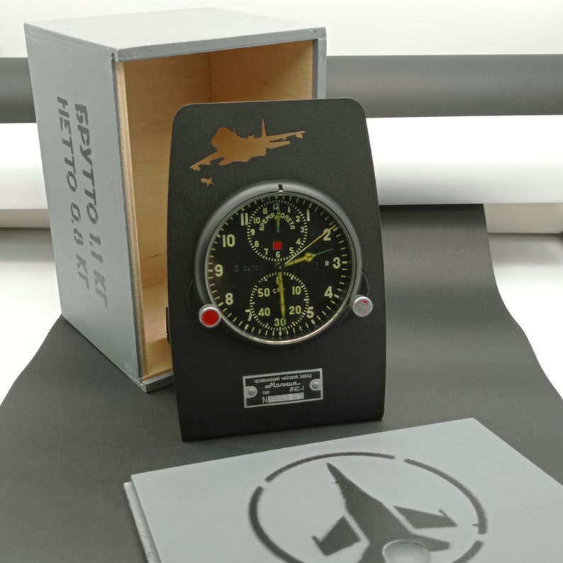 Soviet Aviation Clock Mig-29, Fulcrum, Aviation Mechanical Clock ...