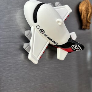 Refrigerator Magnet Plane Emirates, Airplane Magnet, Aviation, Air ...