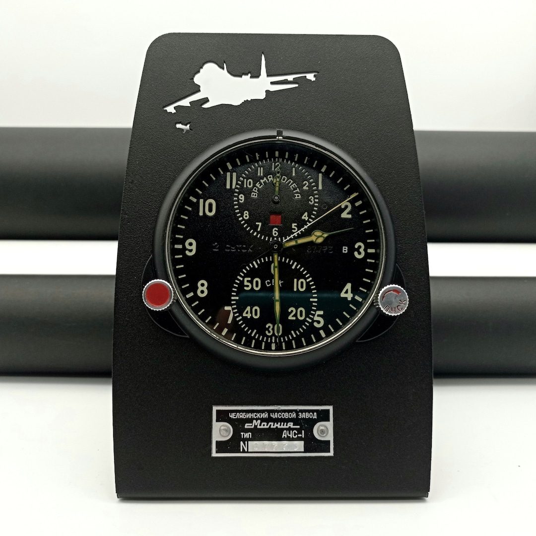 Soviet Aviation Clock Mig-29, Fulcrum, Aviation Mechanical Clock ...