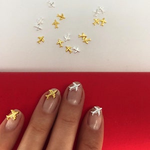 Airplane Nail Accessories Sticker Package Volume 3-D, Plane, Aircraft ...