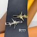 Tie Clip Airplane, Aviation, Plane Tie Clip, Airbus, Boeing, Antonov ...