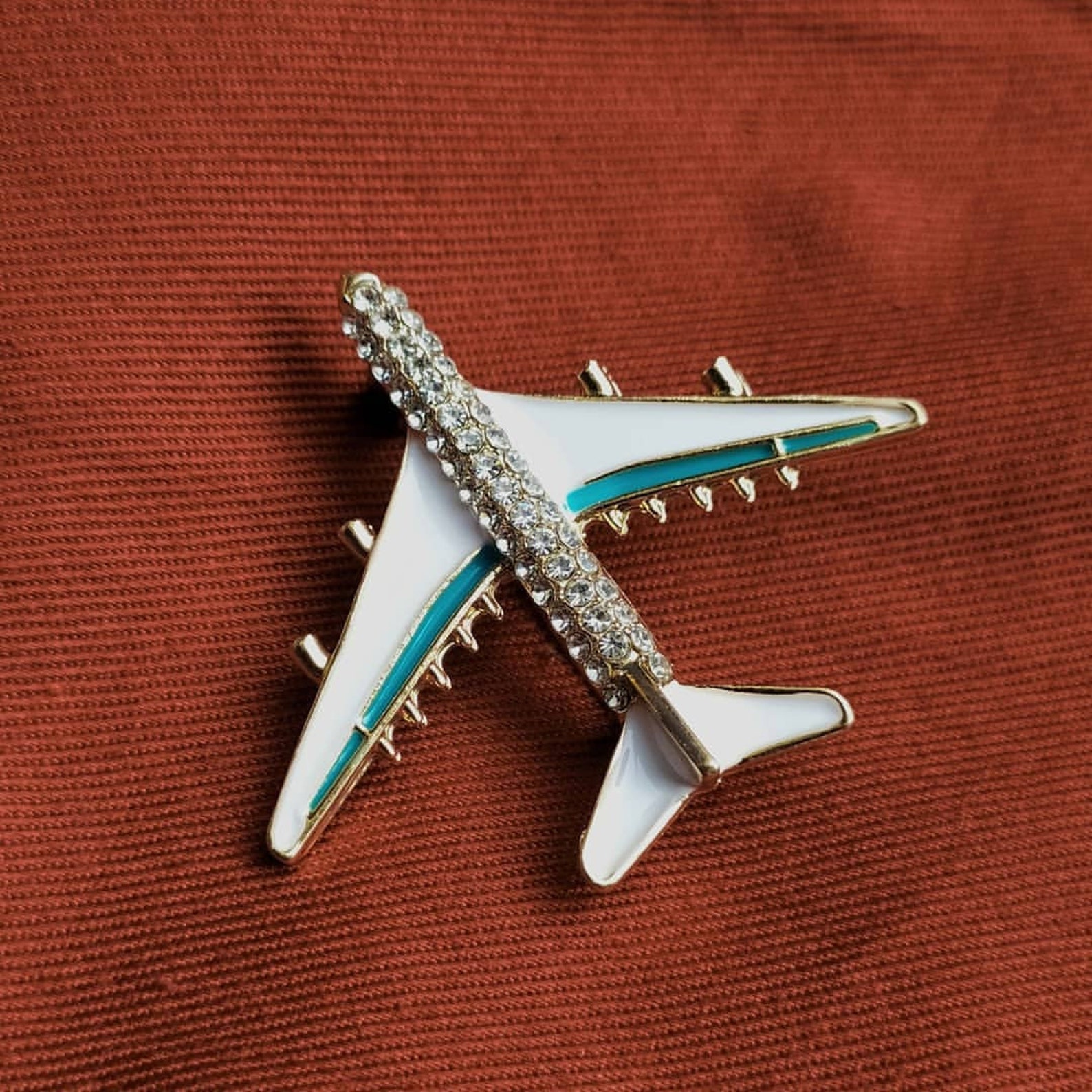 Airplane Brooch Plane Brooch Accessories Pin With Airplane - Etsy