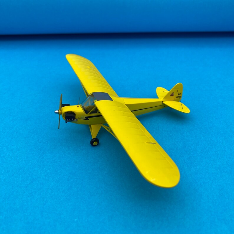 Aircraft Model Piper J-3 CUB NC-38759 1:72, Aviation Gift, Present for ...