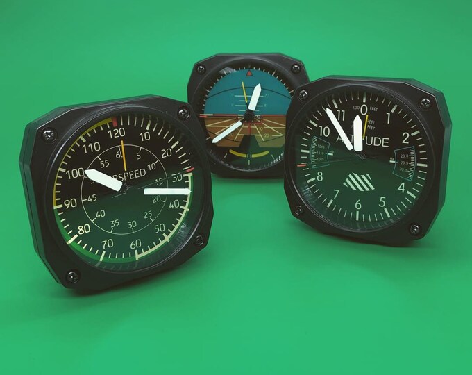 Aircraft Clock With Alarm Function and Screen Backlight - Etsy