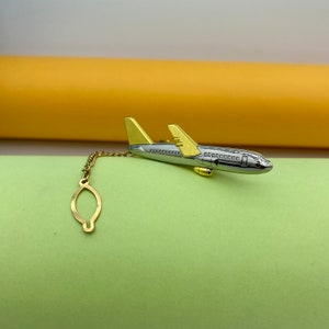 Tie Clip Airplane, Aviation, Plane Tie Clip, Airbus, Boeing, Pilot ...
