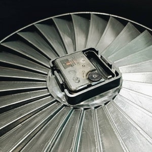 Wall Clock Jet Engine, Wall Clock, Realistic, Engine, Aviation, Turbine ...