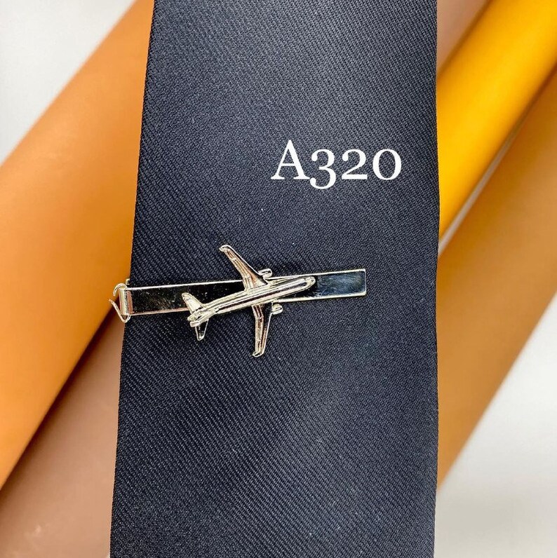 Tie Clip Airplane Aviation Plane Tie Clip Airbus Boeing - Etsy
