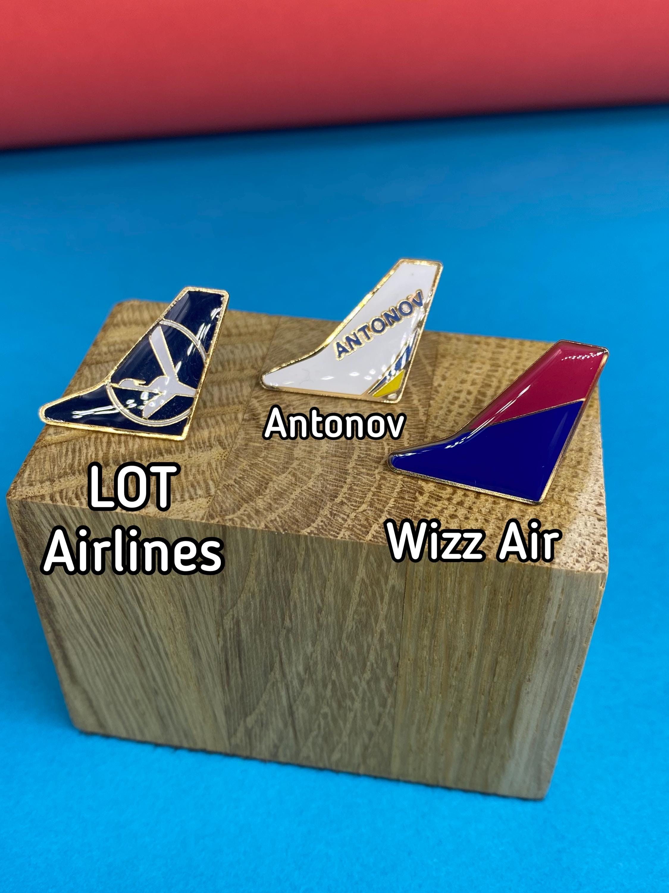 Pin Airlines Tail, Pin Aircraft Tail Fin, Emirates, Lufthansa, Antonov ...