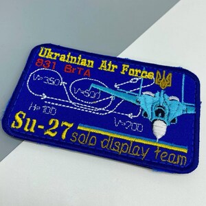 Su-27 Flanker Patch, Aviation Patch, Patch With Airplanes, Aircraft ...