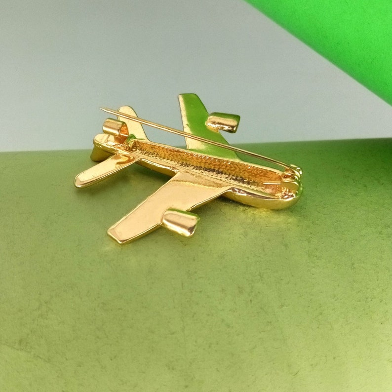 Airplane Brooch Plane Brooch Accessories Pin With Airplane - Etsy