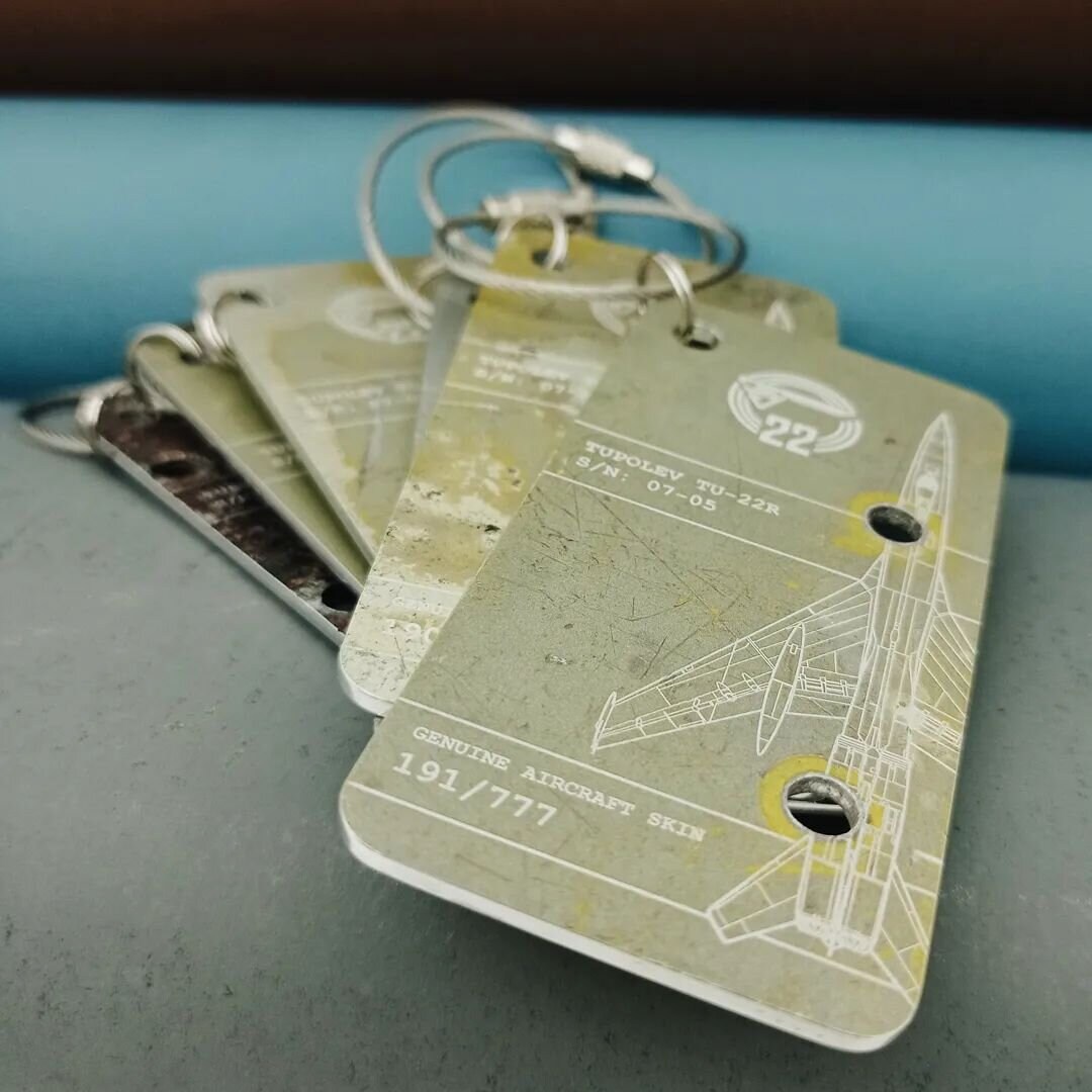 Keychain Tag TU-22R, Tupolev, Original Aircraft Skin, Gift for Pilot ...