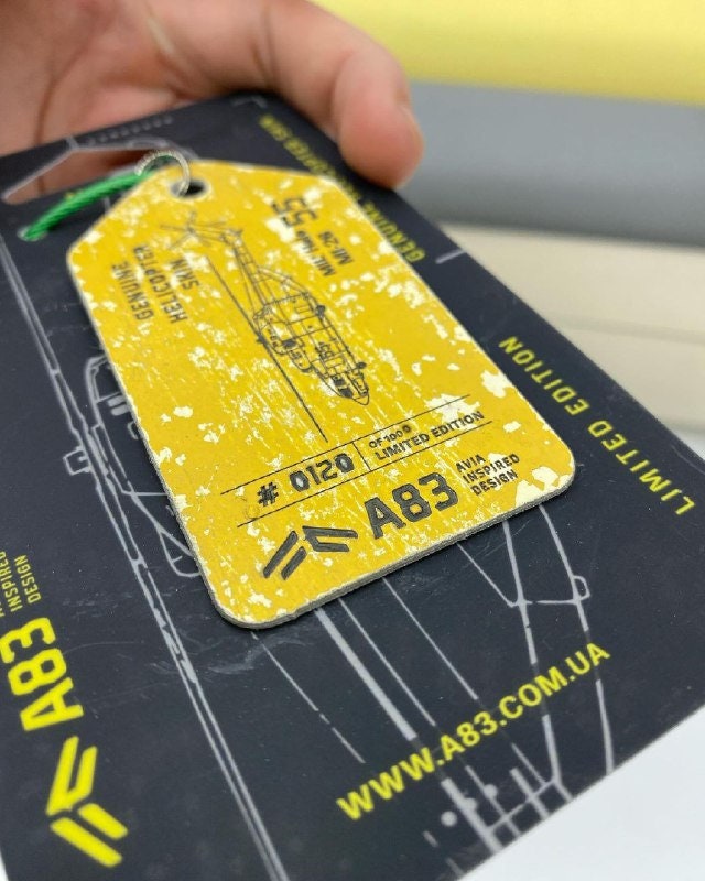 Keychain Tag Mi-26 Mil Original Aircraft Skin Helicopter - Etsy