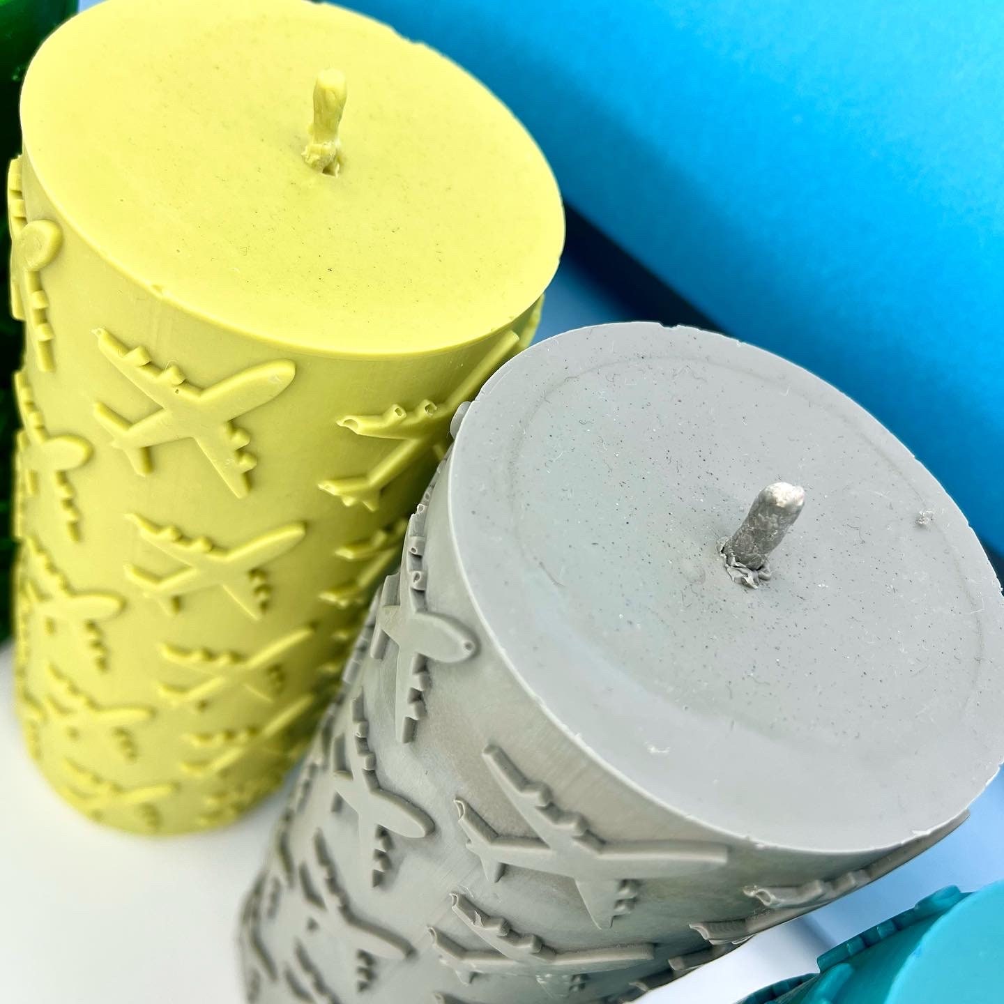 Candle With Planes Aviation Candles Decorative Candles - Etsy