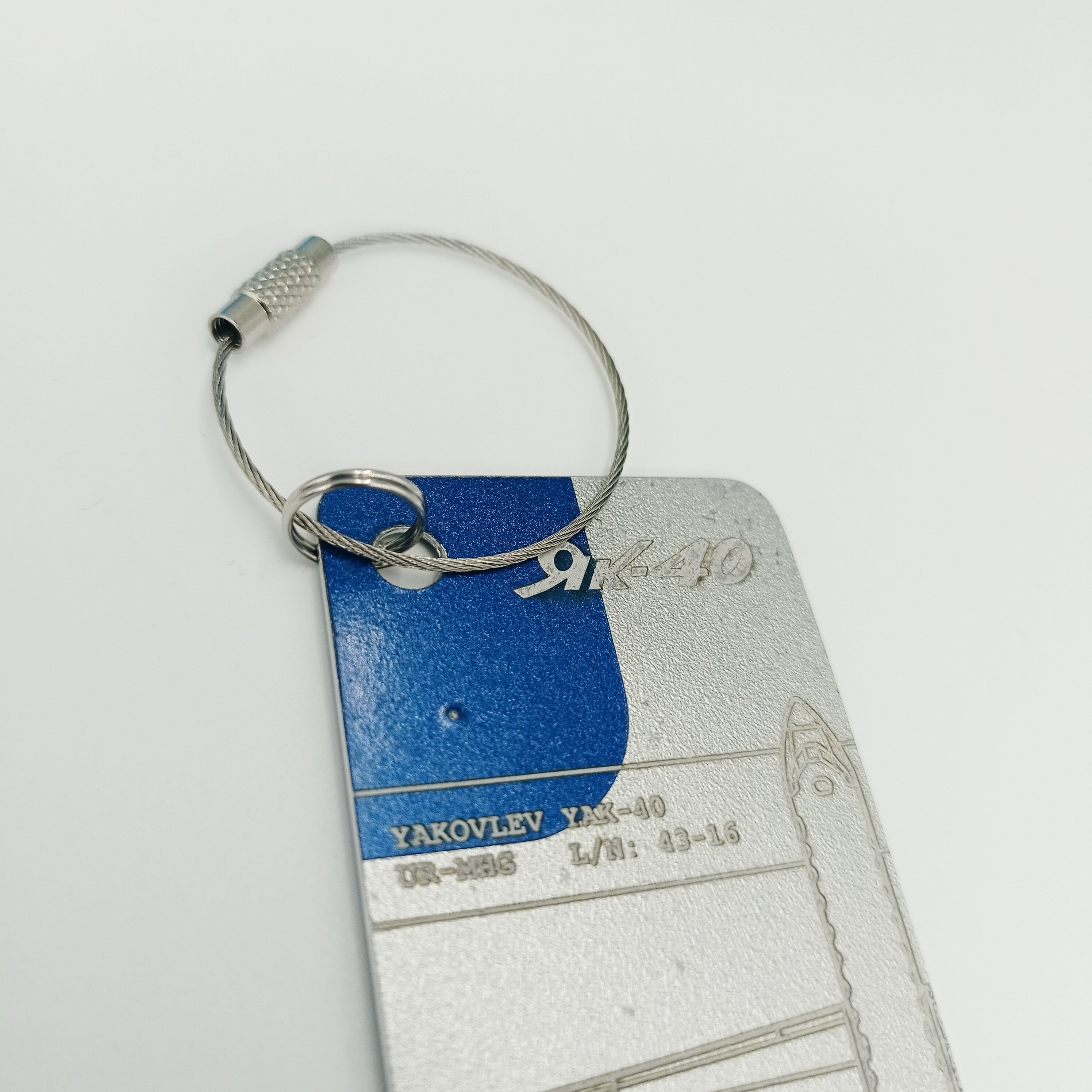 Keychain Tag YAK-40 Yakovlev Original Aircraft Skin Gift | Etsy