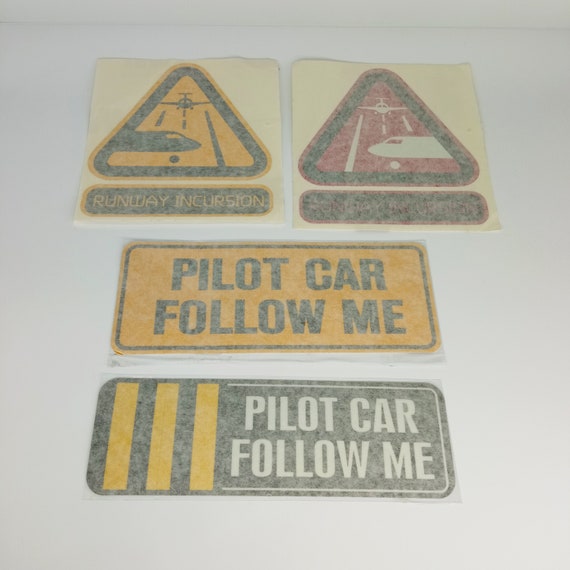Aviation Sticker for Car Bumper Stickers Glows in the Dark | Etsy