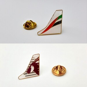 Pin Airlines Tail, Pin Aircraft Tail Fin, Pin, Emirates, With Airplane ...
