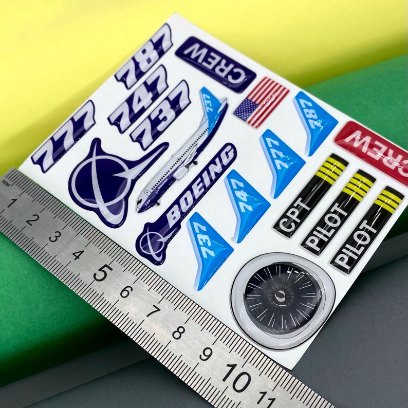 Sticker Pack Boeing, Aviation Stickers, Boeing Company, B777, B787 ...