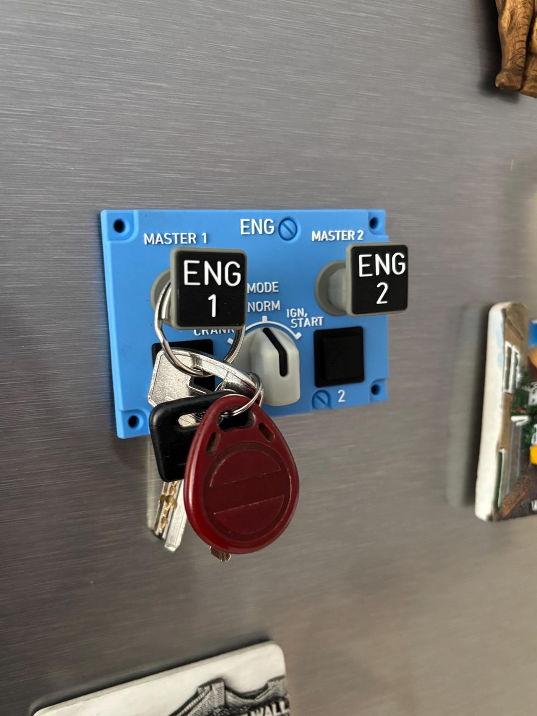 Magnet Keyholder Engine Start Panel, Magnet Keyholder, Airbus, A320 ...