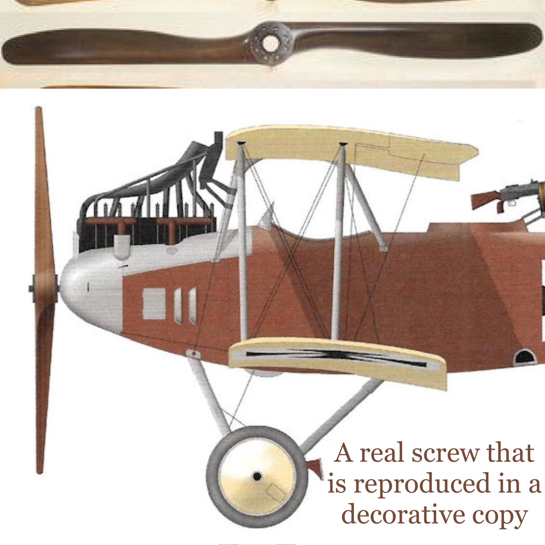 Decorative Airplane Propeller, Copy of Real Blades, Wall Home Decor ...