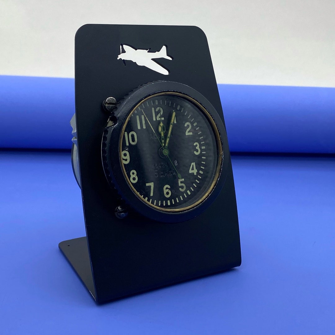 Soviet Aviation Clock AVRM, AVRM USSR, Tank Panel Clock, Stopwatch Time ...