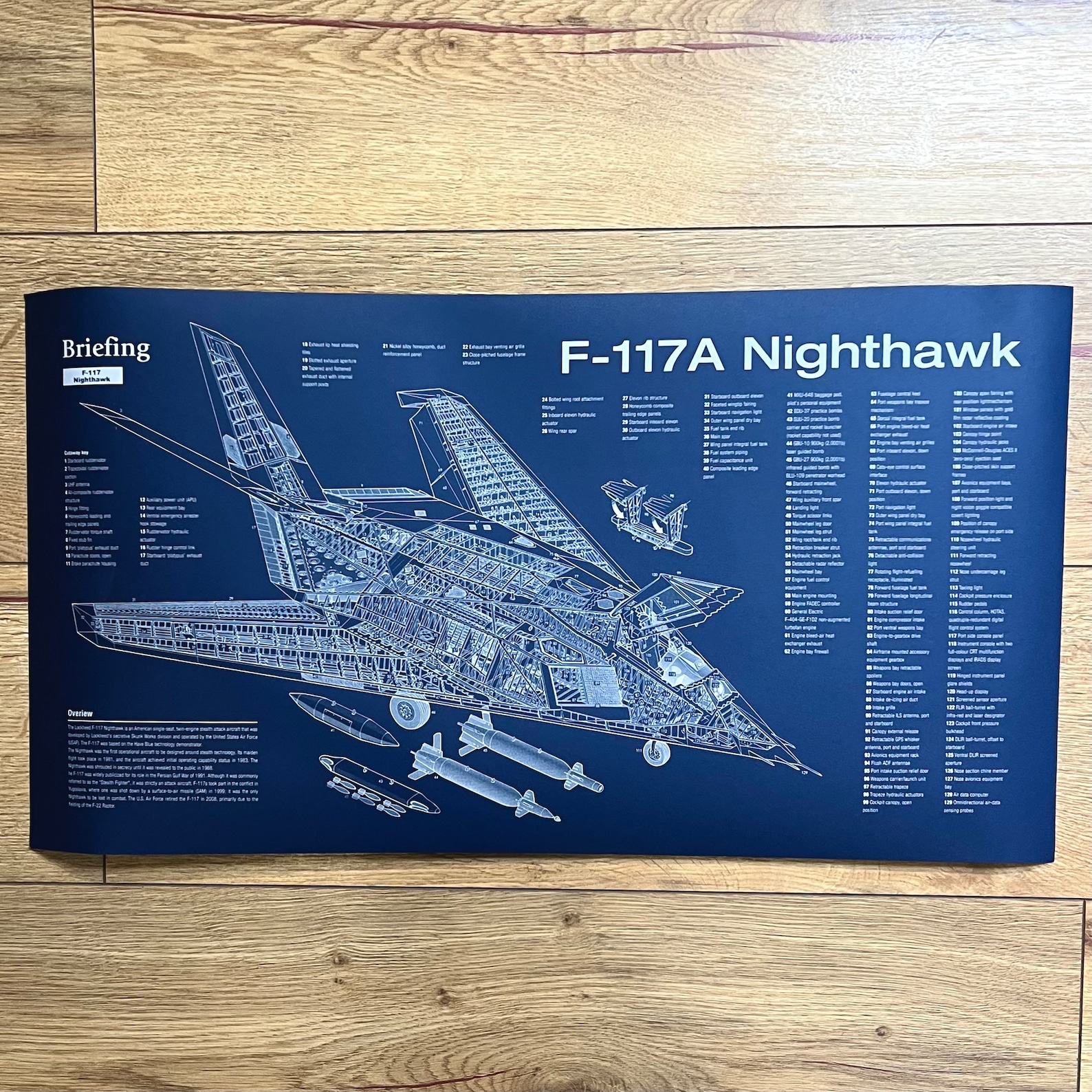 Blueprints Poster F-15, F-16, F-18, F-22, F-117, F-117, Fighting Falcon ...
