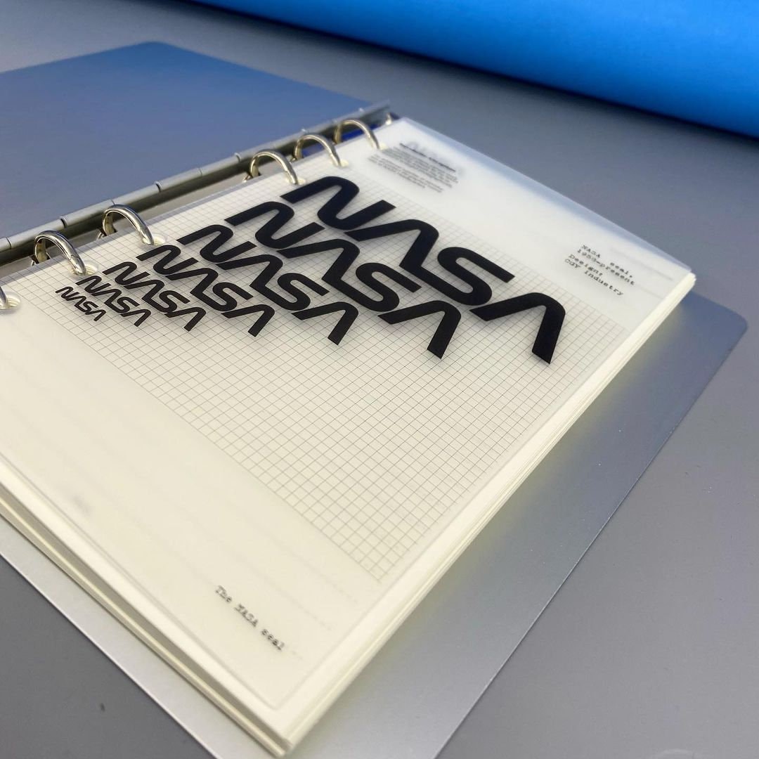 NASA Notebook Metal Cover Notepad NASA Notepad Airplane - Etsy