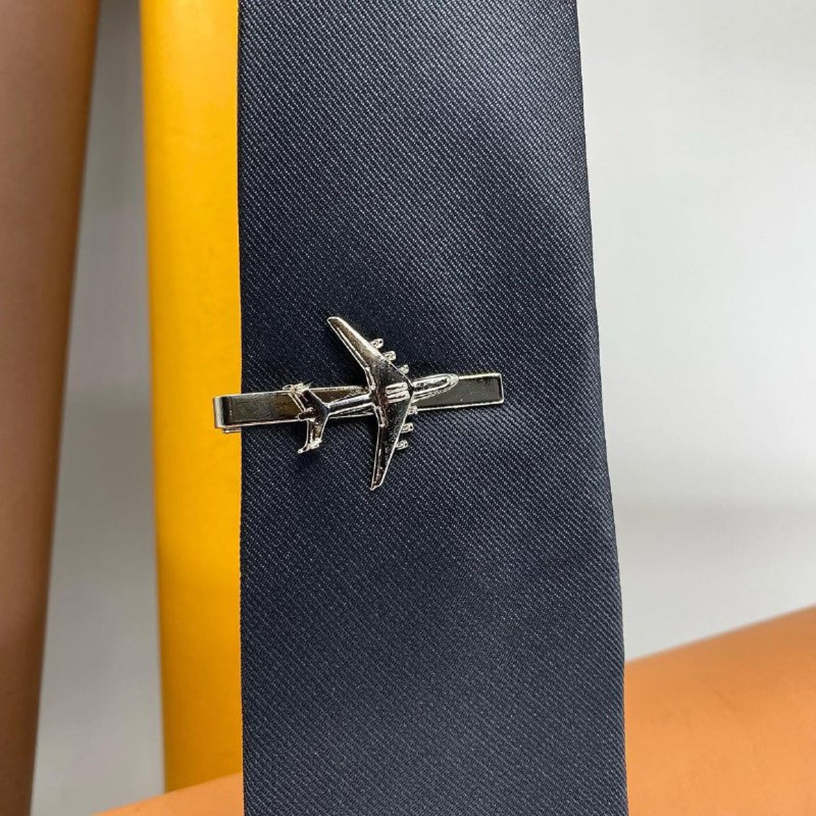Tie Clip Airplane Aviation Plane Tie Clip Airbus Boeing | Etsy