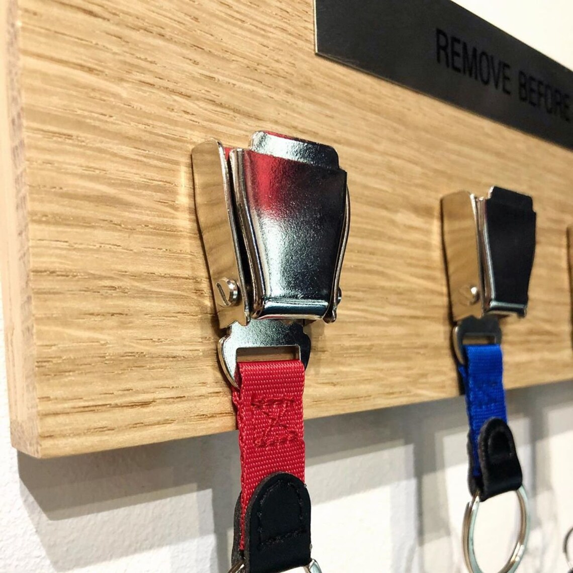 Key Rack Remove Before Exit Key Holder for Wall Key Hook | Etsy