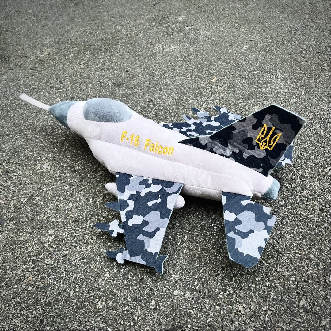 Toy F-16 Fighting Falcon, Soft Toy, Aviation Toy, Planes for Children ...