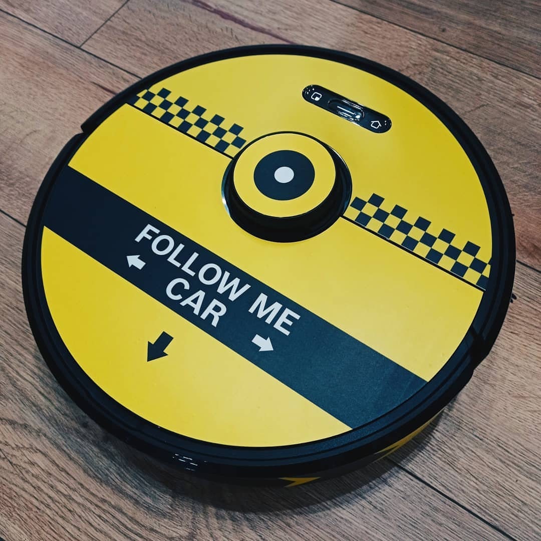 Sticker Pack "follow Me Car" for Xiaomi S6 Roborock Vacuum Cleaner, Set ...