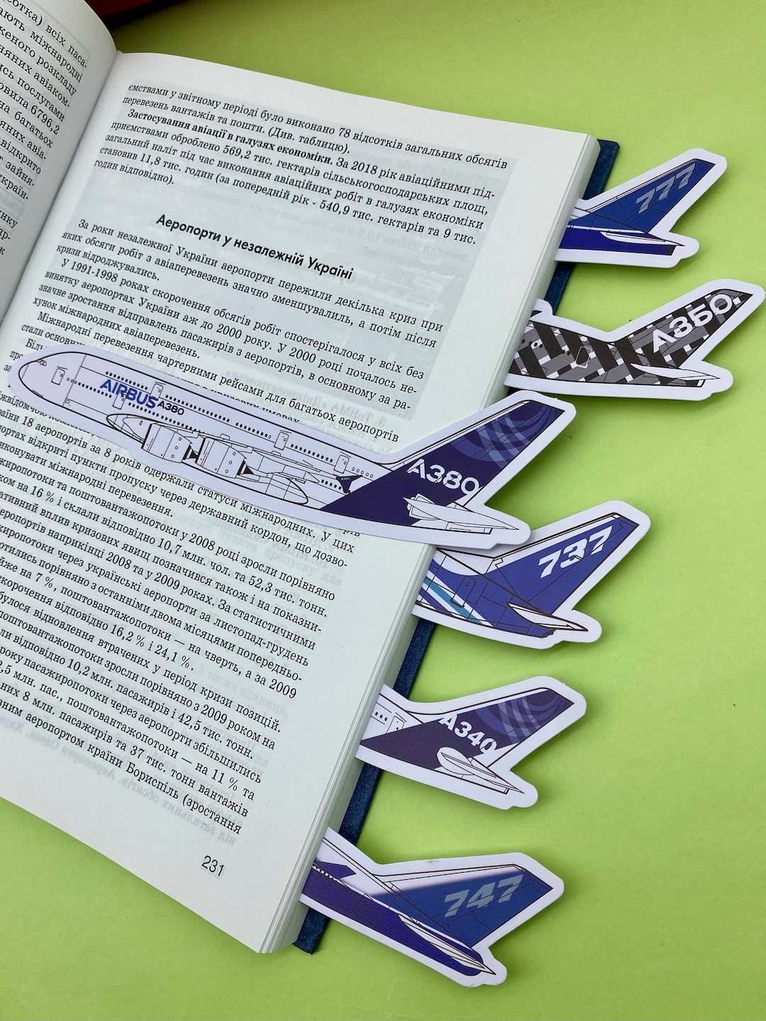 Bookmarks Boeing, Bookmarks Airbus ,aircraft Bookmark, Set of Bookmarks ...