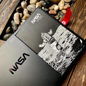 Metal Cover Notebook NASA, Moon, F-16, Notepad, Plane, Aviation, Travel ...