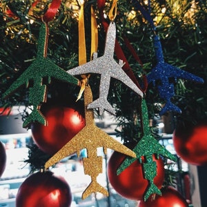 Christmas Tree Toy, Set of Toys, Airplane Christmas Toy, Aviation ...