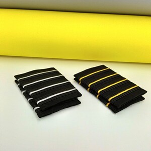 Pilot Epaulets, 4 Bars, 3 Bars, 2 Bars, 1 Bars, Shoulder Straps, Pilot ...