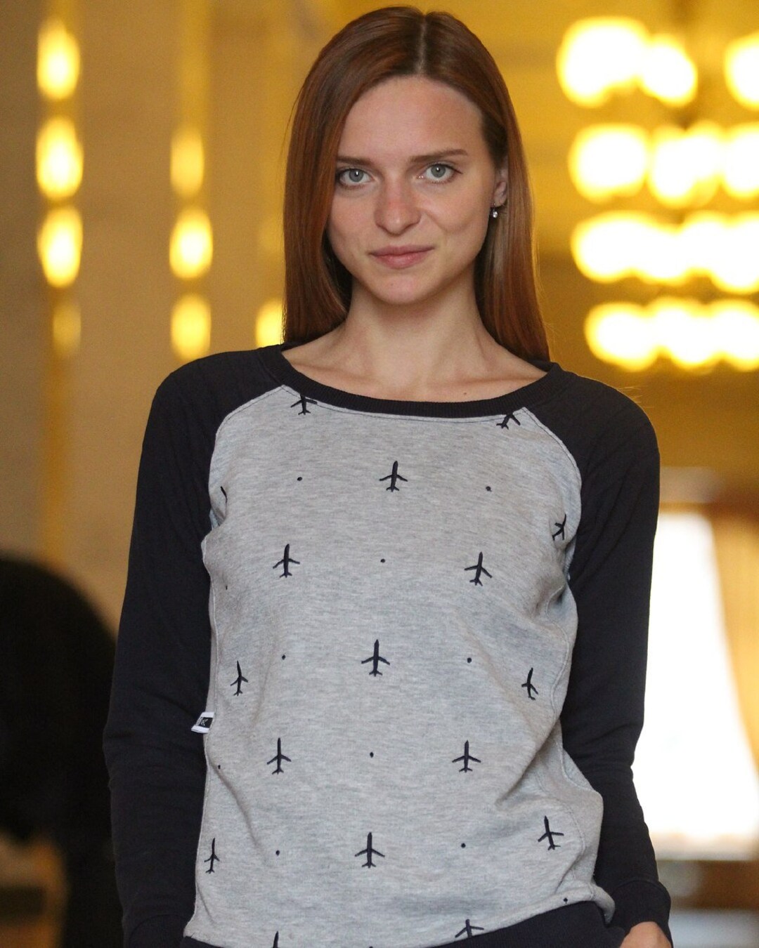 Aviation Sweatshirt With Embroidered Airplanes, Aircrafts, Aviation ...