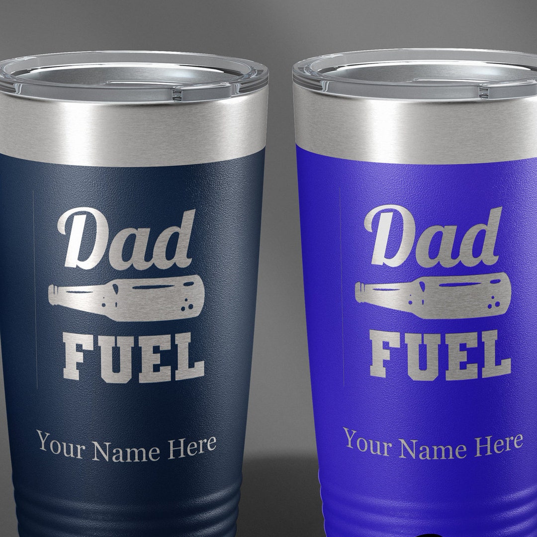 Personalized Father's Day Tumbler, Funny Dad Cup, Engraved Tumbler for ...